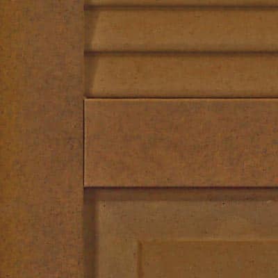 Exterior Wooden Shutters - Cedar & Redwood Louvers and Raised Panel